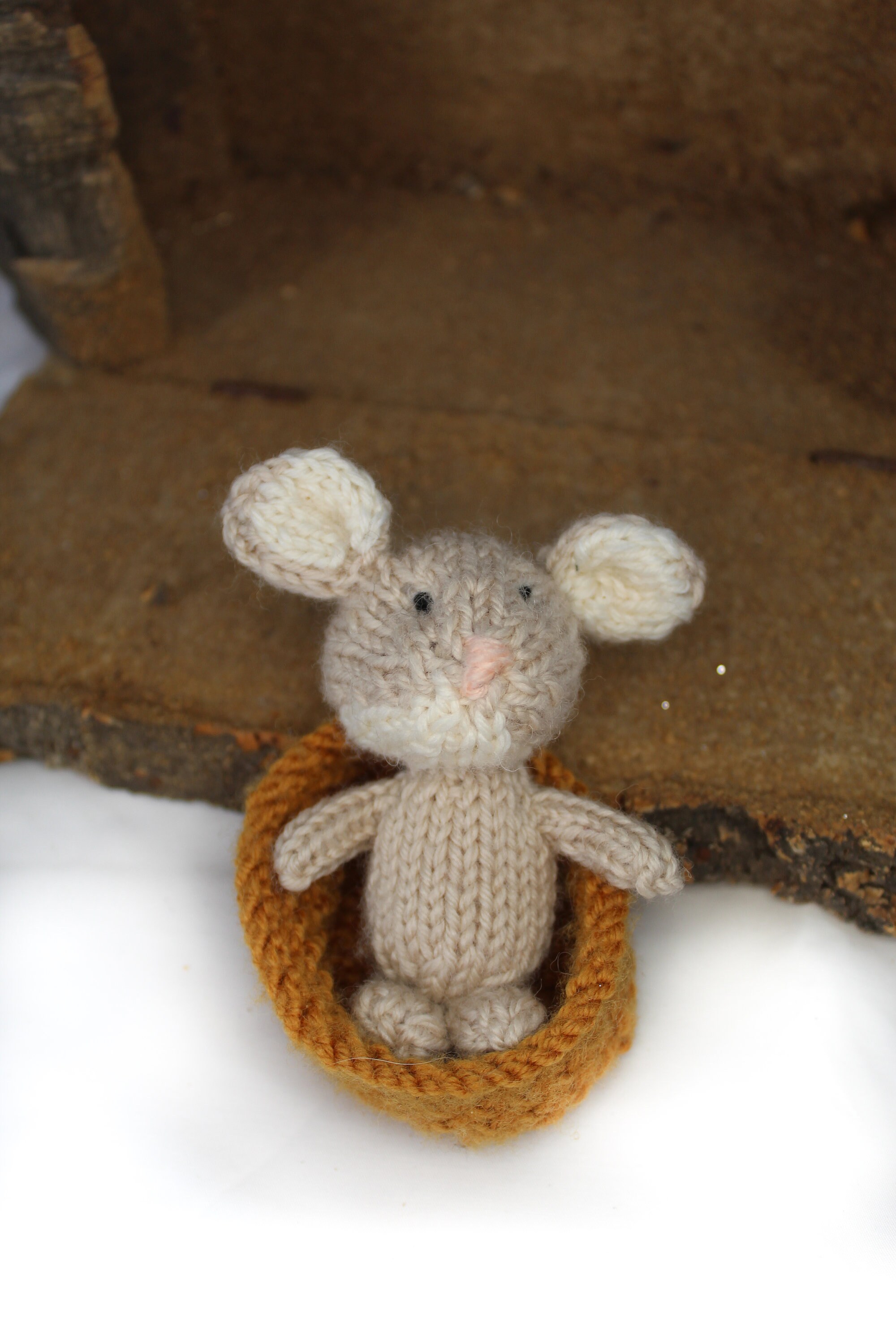 Christmas Mice Knitivity PDF Knitting Pattern - Etsy