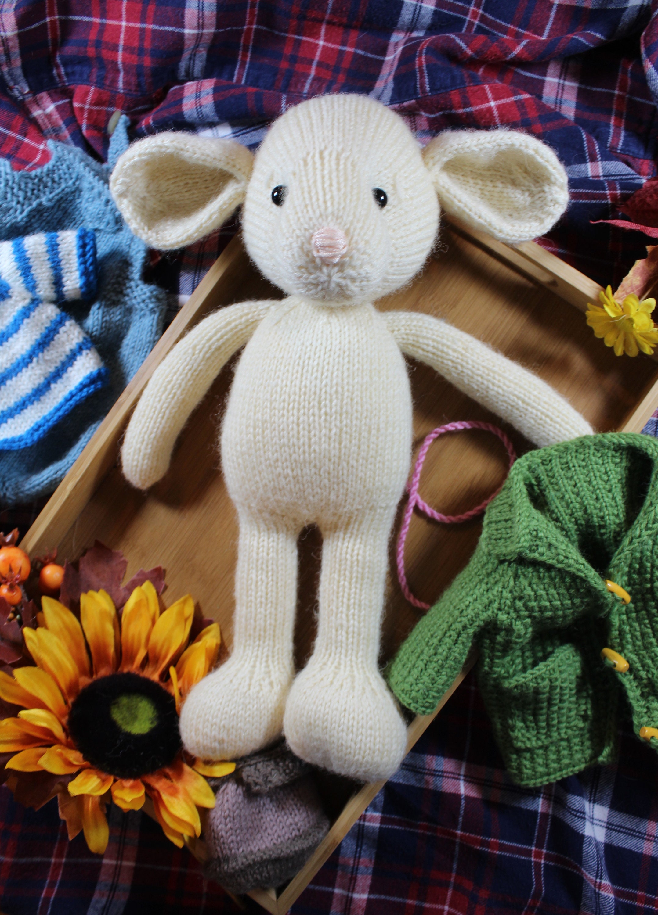 Maurice the Autumnal Mouse Amigurumi Toy Knitting Pattern PDF ...