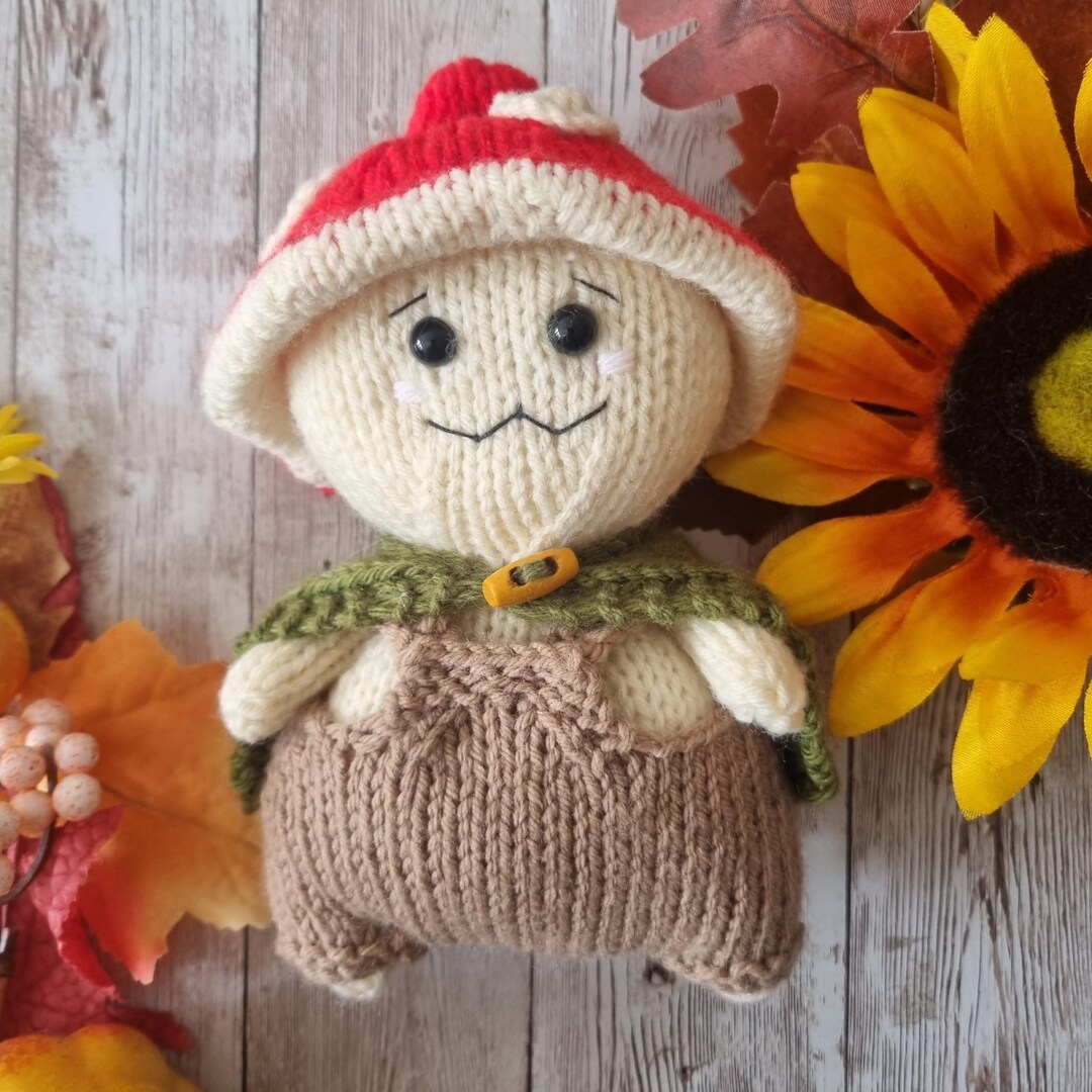Lenny the Lichen Amigurumi Toy Knitting Pattern Pdf Instructions - Etsy