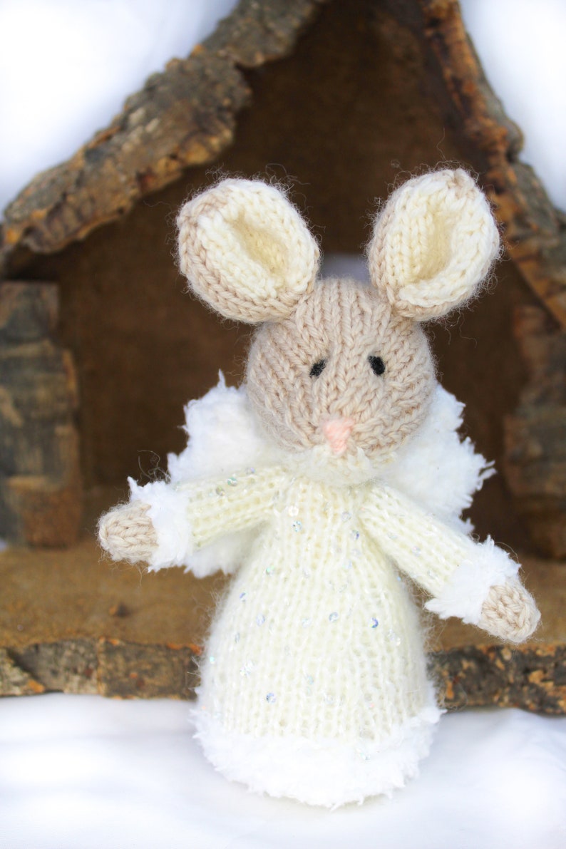 Christmas Mice Knitivity PDF Knitting Pattern - Etsy