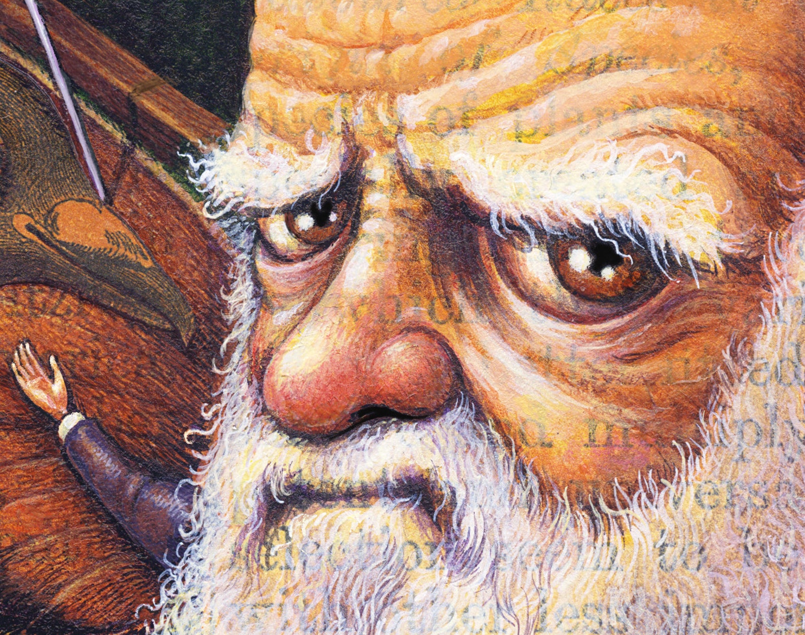 Evolution Art Print, Specimen: Darwin, Charles Darwin With Butterfly ...