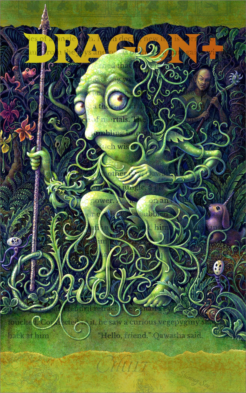 Dungeons and Dragons Art Print, Chult Jungle Creatures. Tabletop Gaming ...