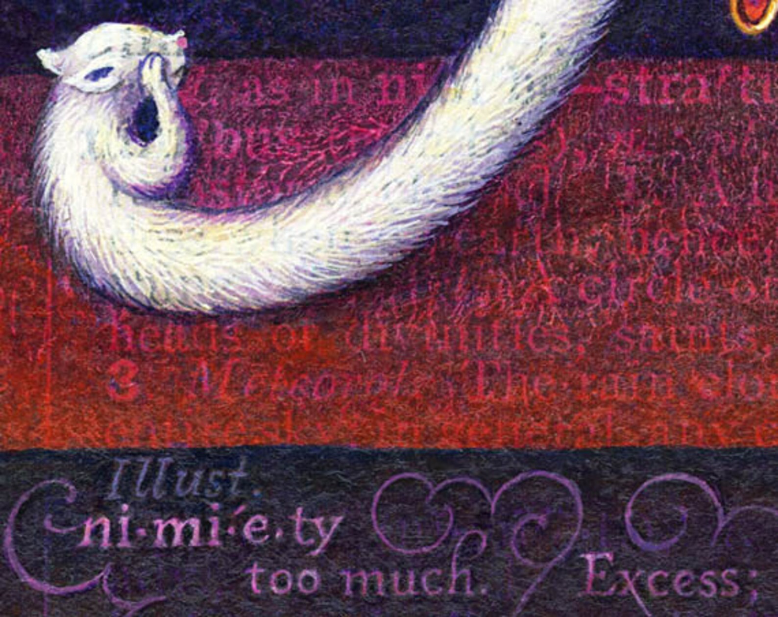 Funny Bird Print Nimiety: Exotic Bird Dressed for Excess in - Etsy