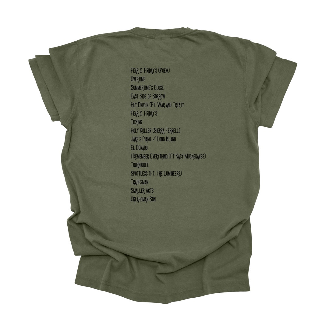 Self Titled New Album Tracklist Comfort Colors Garment-dyed Tee Shirt ...