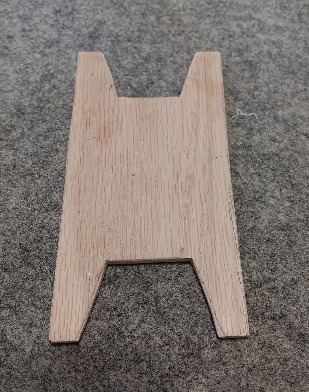 Handmade Wood Binding Holder Tool - 6" by 3" - 1-1/4" Opening - Back in ...