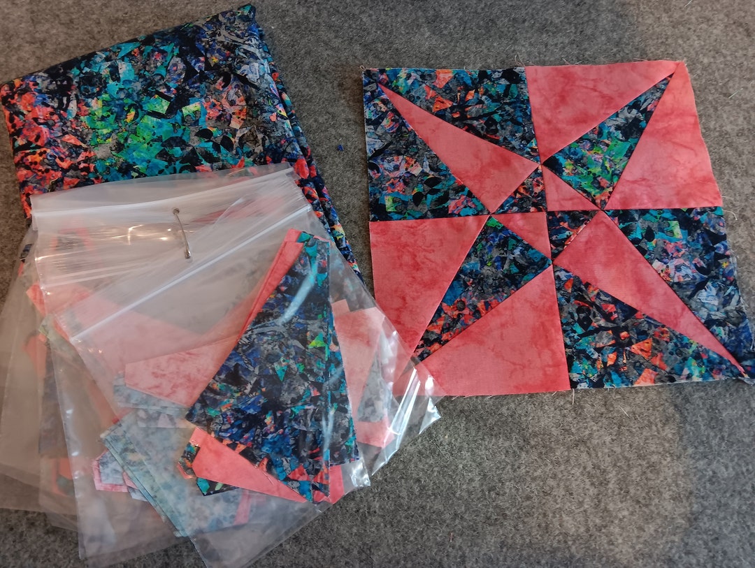 Quilt Blocks PRE-CUT crossed Canoe Quilt by - Etsy