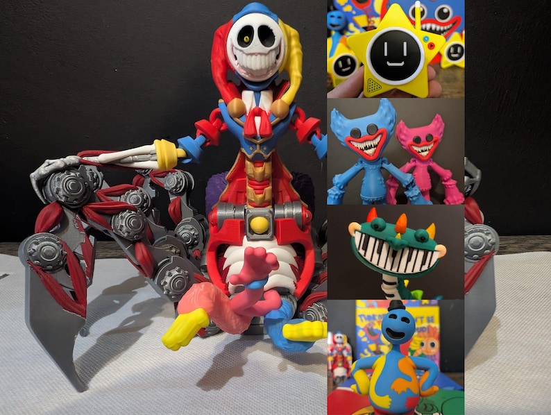 Playtime Gaming Factory - Toy Factory 3D Printed Homemade Figures! Toy ...