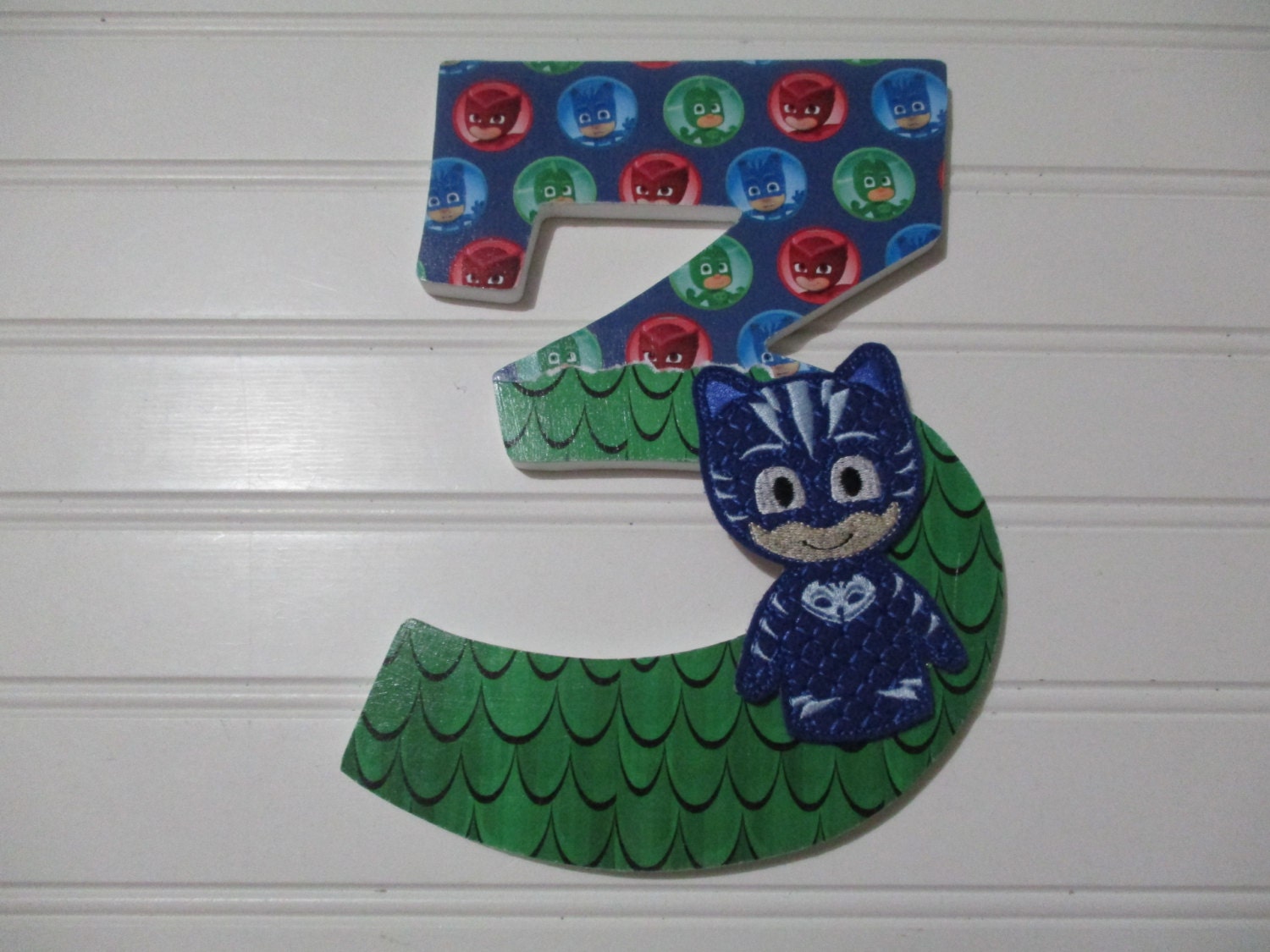 PJ MASKS NUMBERS 20.00 per number 8-1/2 Owlette | Etsy