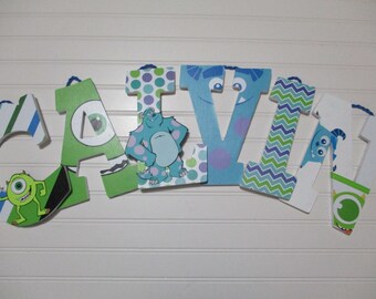 Monsters inc letters | Etsy