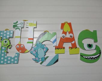 Monsters inc letters | Etsy