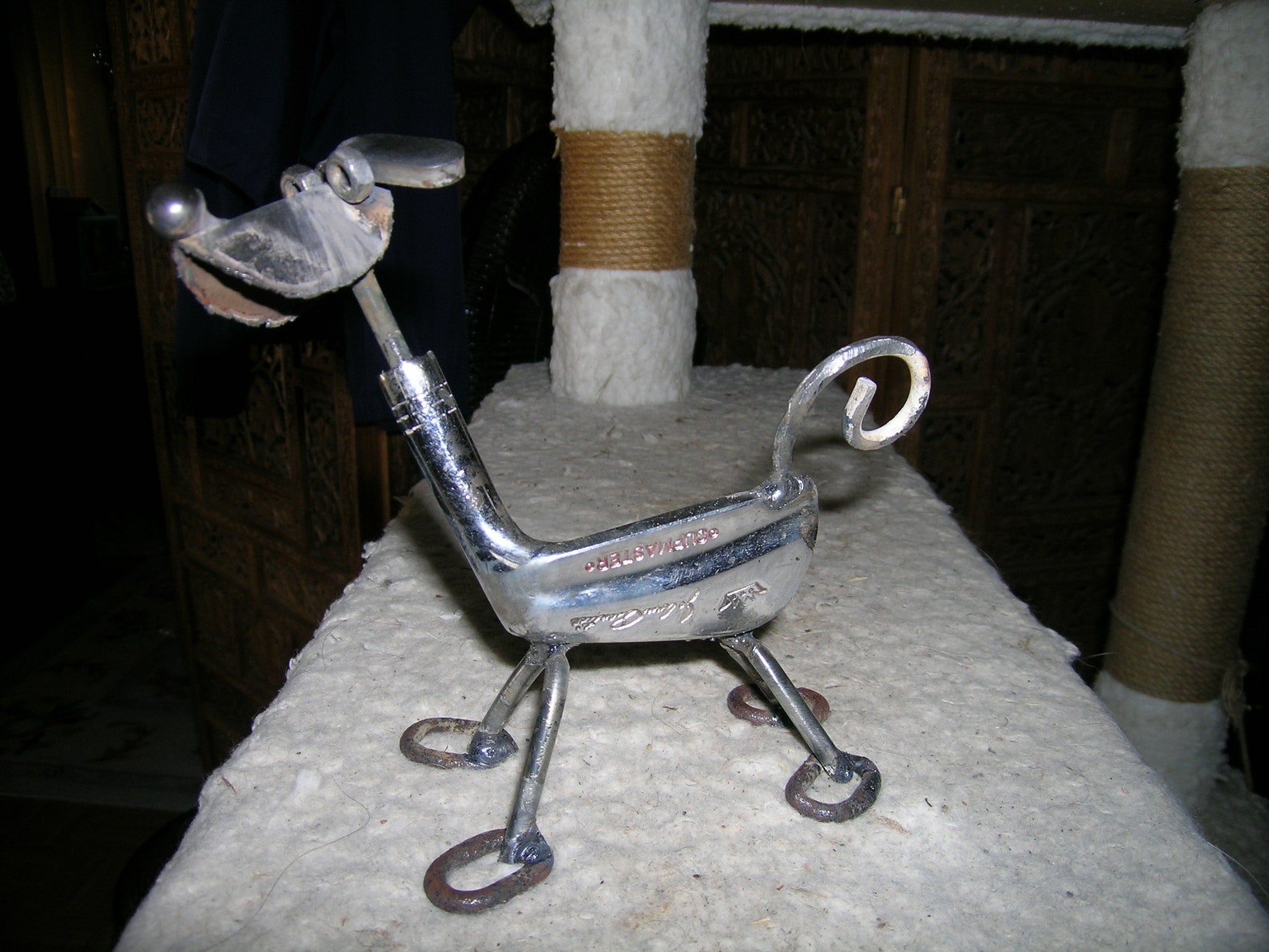 Golf Club Dog Recycled Golf Club Dog Needs a Forever Home - Etsy