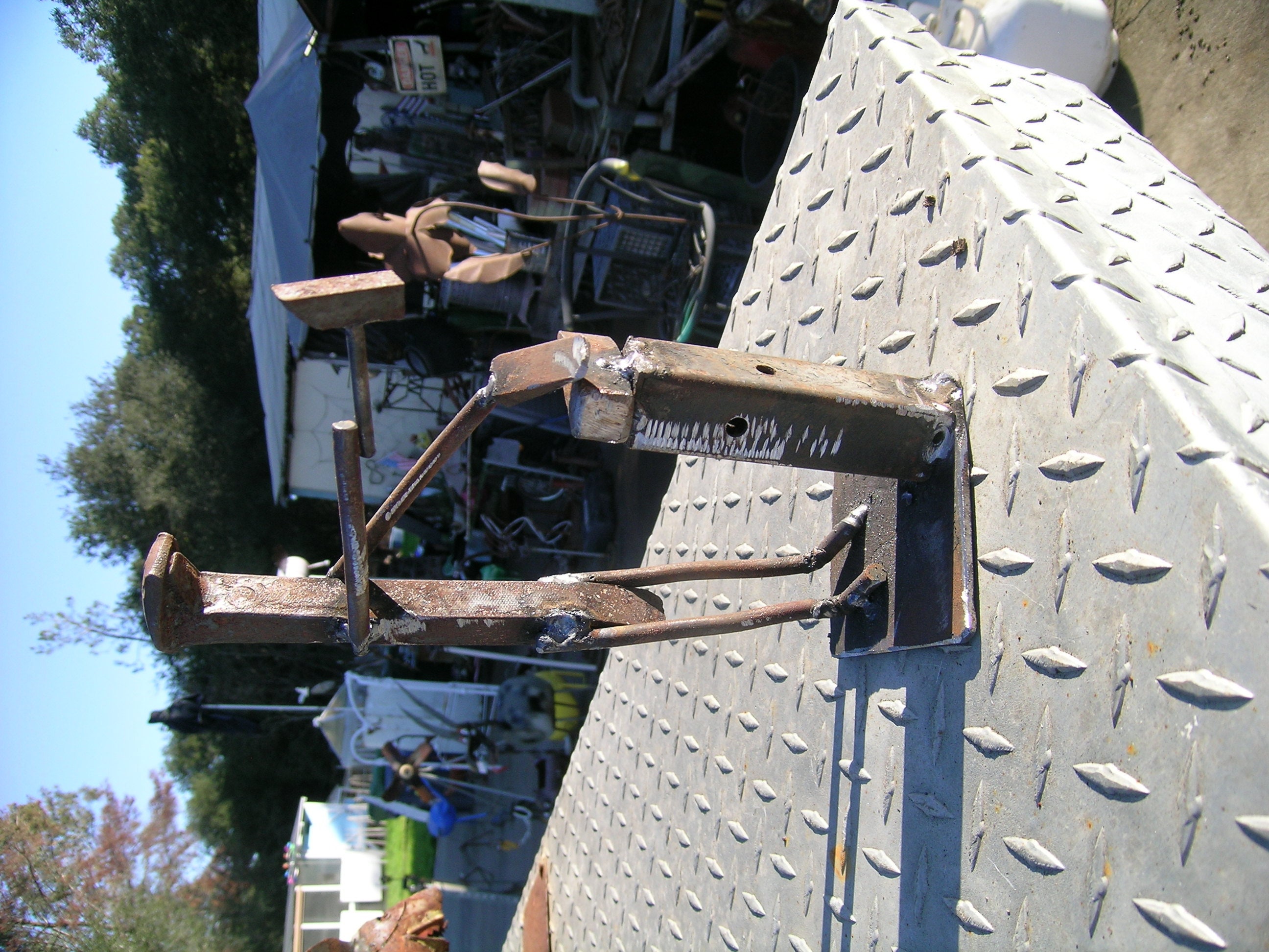 Railroad Spike Blacksmith With Anvil & Hammer - Etsy