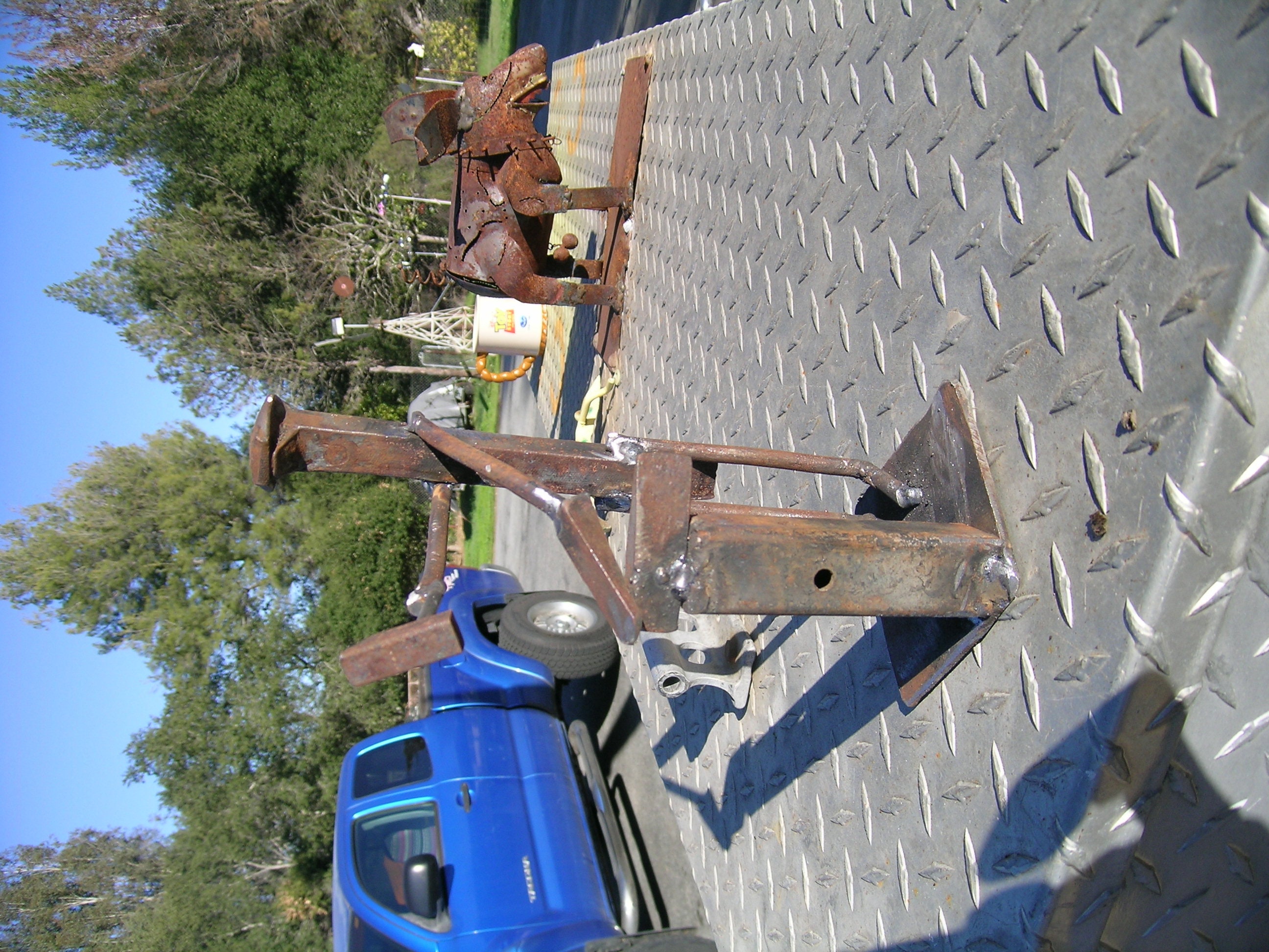 Railroad Spike Blacksmith With Anvil & Hammer - Etsy