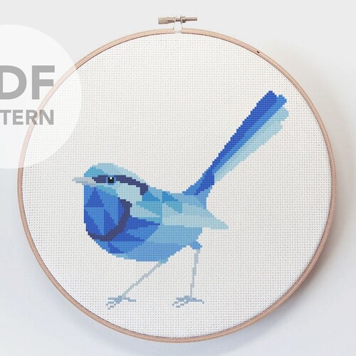 Modern Cross Stitch Pattern Geometric Potugese Ornament PDF | Etsy