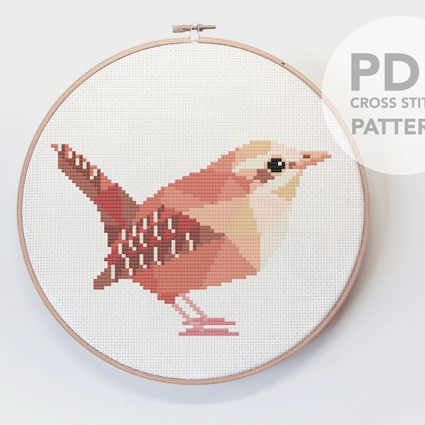 Cross Stitch Wren Patterns - Etsy