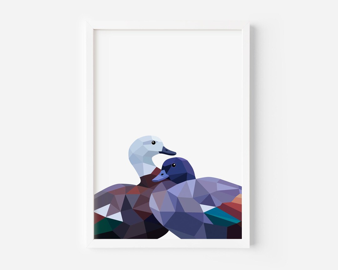 Paradise Duck Print - Paradise Ducks Pair - Duck Pair - Duck Art - New ...