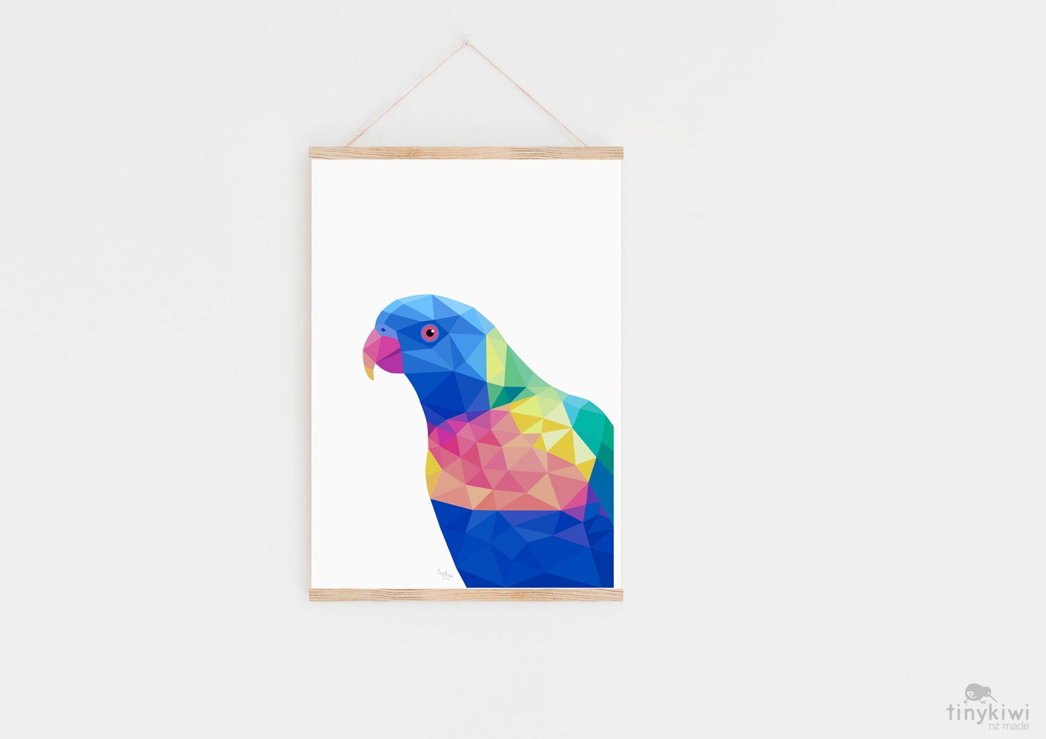 Parrot art, Rainbow lorikeet print, Lorikeet illustration, Rainbow ...