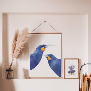Huia Print | Huia Art | Huia Painting | Extinct New Zealand Birds ...