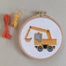 Digger Cross Stitch Pattern, Digger Cross Stitch Pdf, PDF Cross Stitch ...