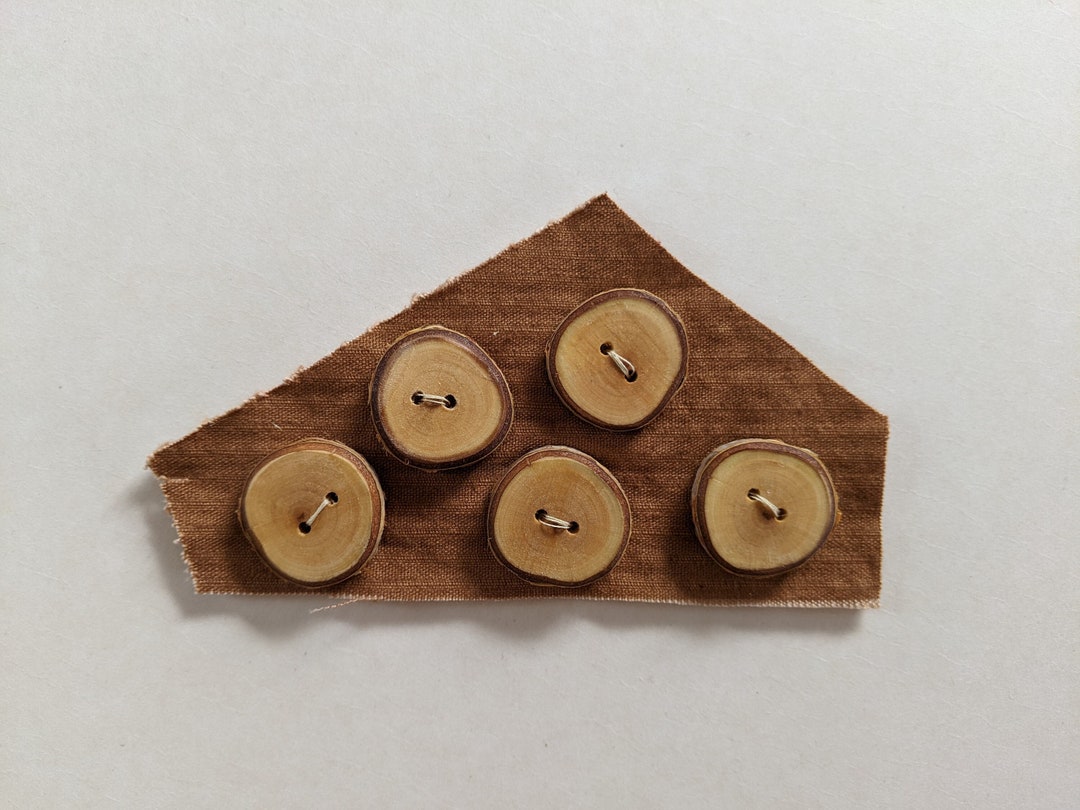Wooden Buttons Handmade Buttons Handcrafted Wooden Buttons Chucky ...