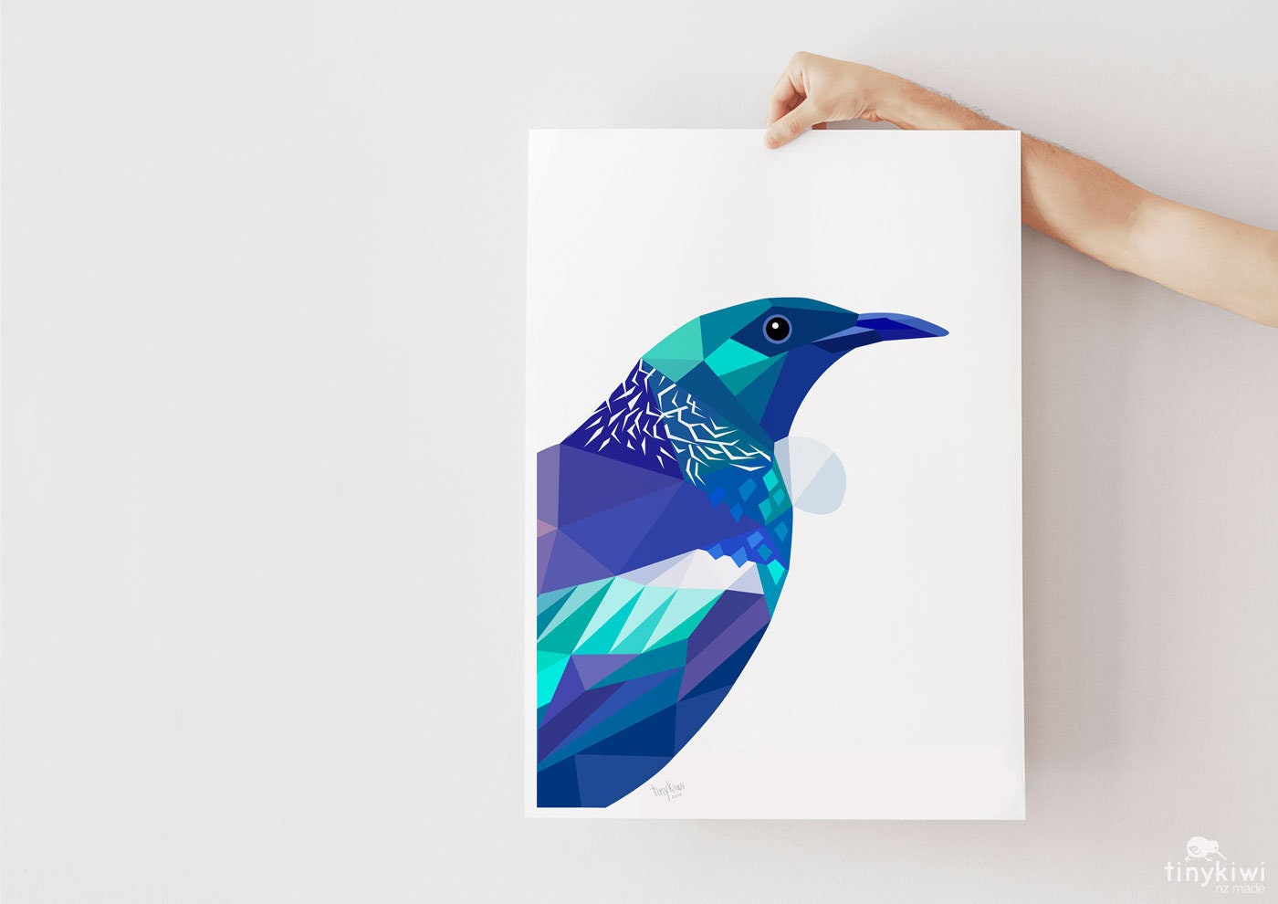 Tui print, Tui illustration, New Zealand birds, New Zealand art ...