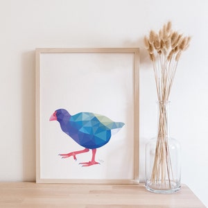 Takahe Print Takahe Illustration Takahe Poster Takahe | Etsy