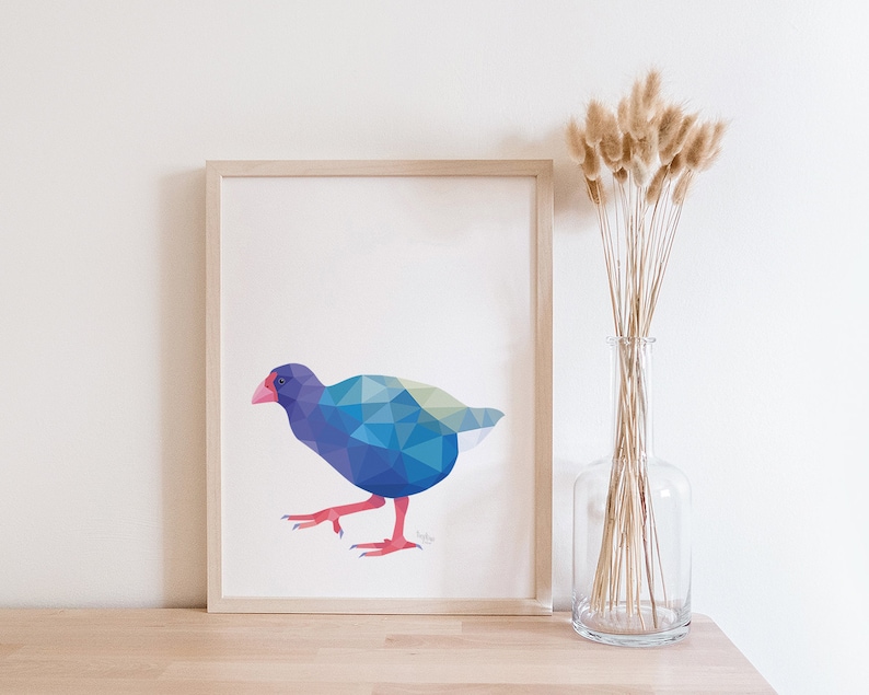 Takahe Print Takahe Illustration Takahe Poster Takahe - Etsy