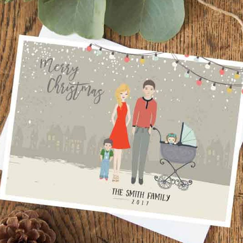 Custom Christmas Cards - Etsy