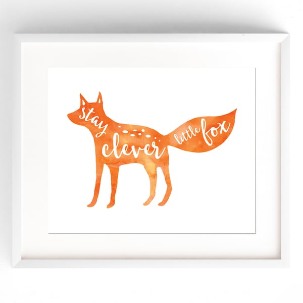 Fox Nursery Decor - Etsy