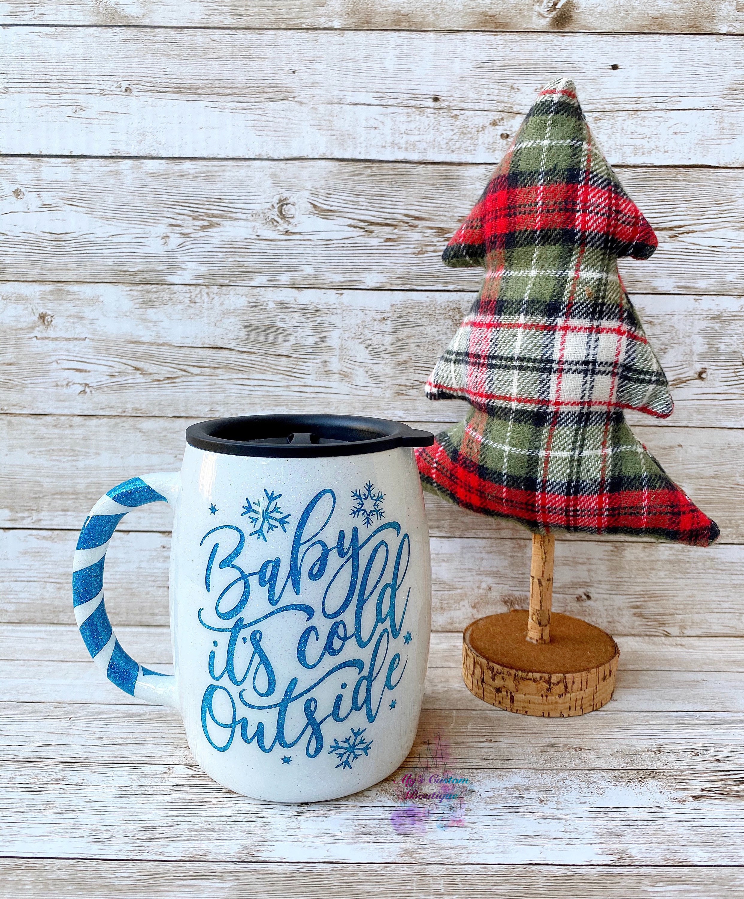 Baby Its Cold Outside 14oz Coffee Mug | Etsy