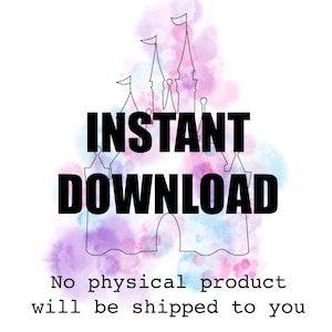 52 Week Disney Vacation Savings Challenge Printable | Money Saving ...