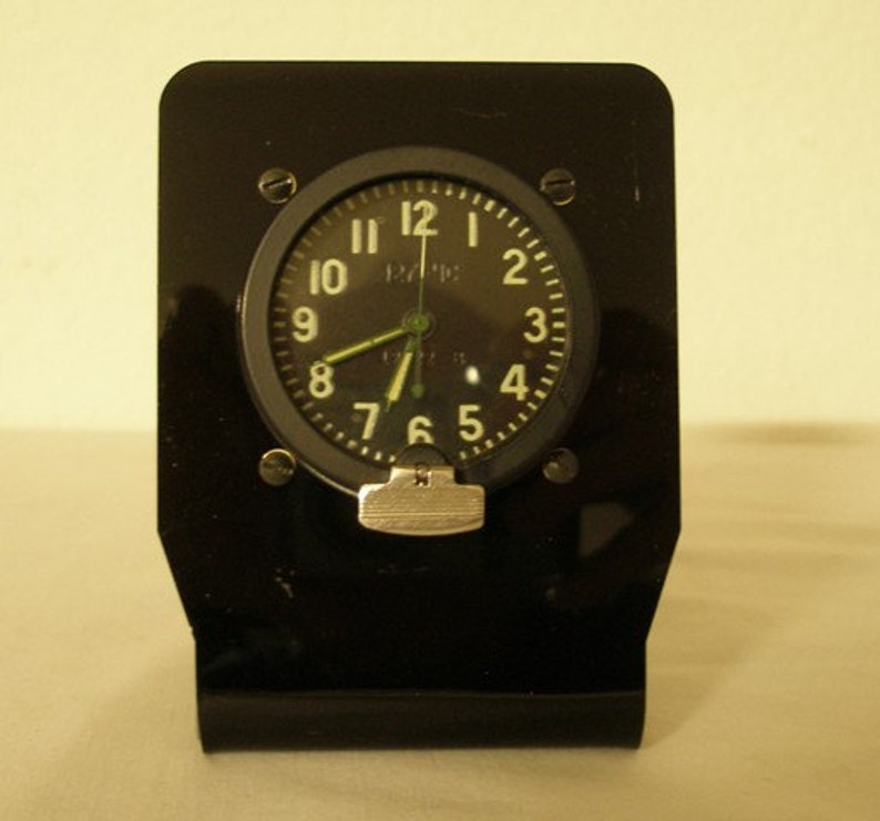 Aircraft Clock Stand russian Tank Clock-arched or SQUARED - Etsy