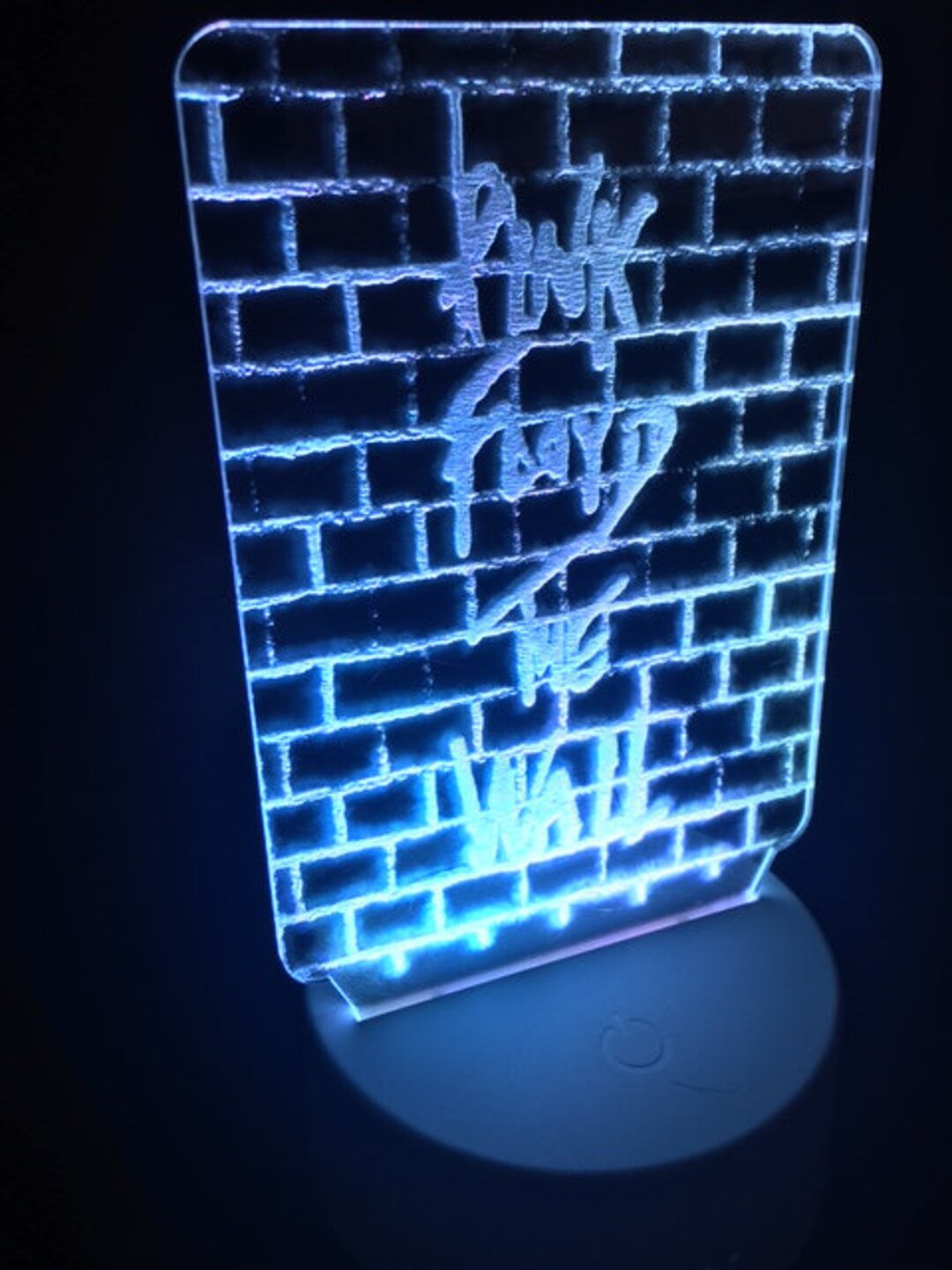 Led Laser Cut Lamp, Pink Floyd, Desk Lamps,the Wall, Pink Floyd Music ...