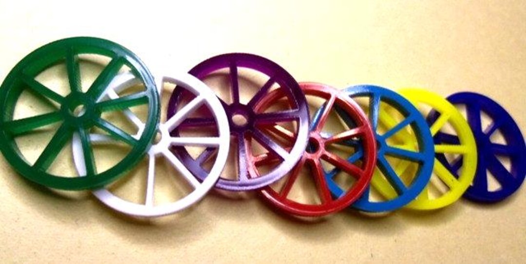 Set of 12 Wagon Wheels, Wagon Wheel,wood WHEELS. Charms Tiny Wheel ...