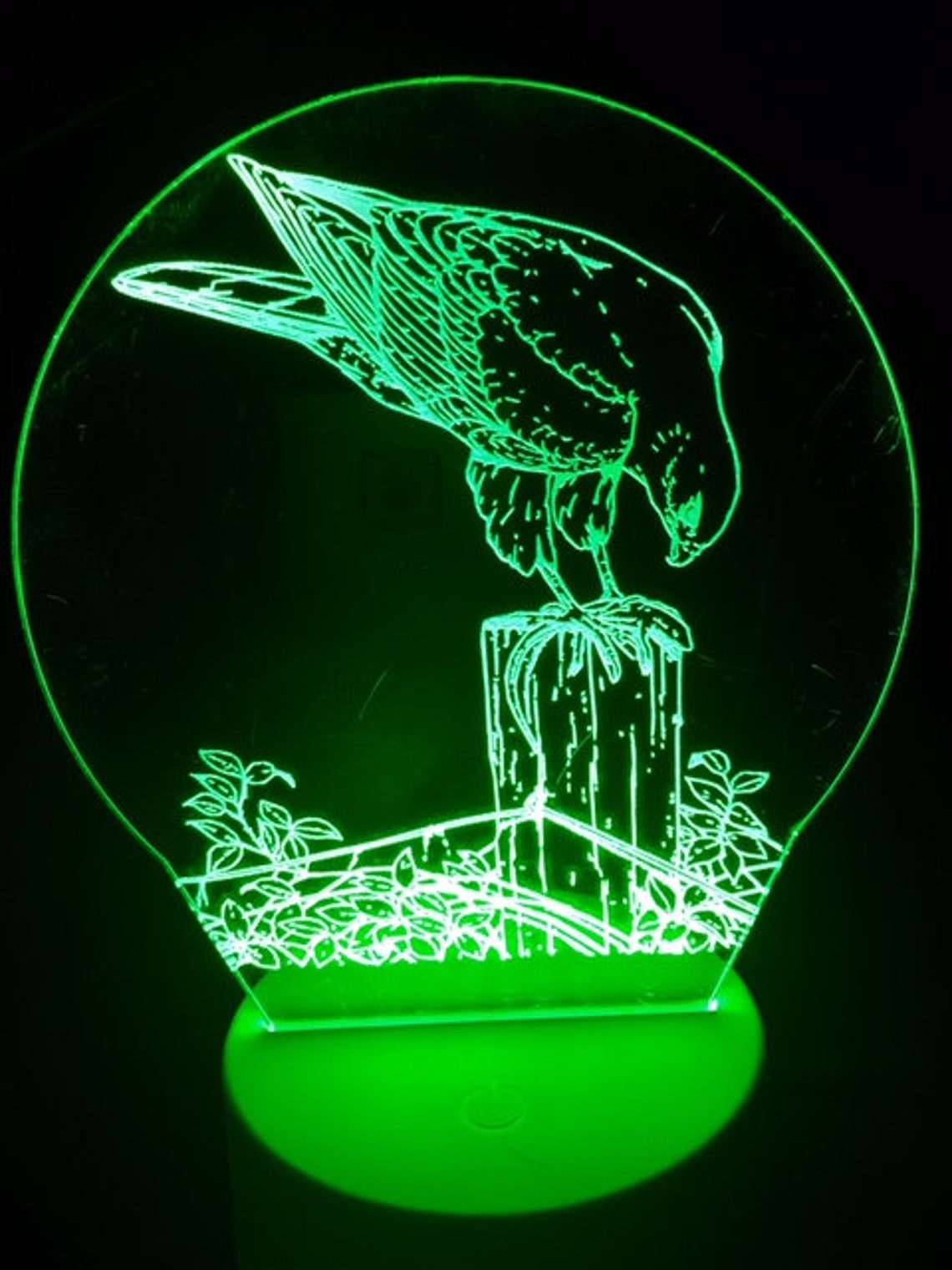 Led Laser Cut Lamp Eagle Decor Bird Lamp Eagle Lamp Eagle | Etsy