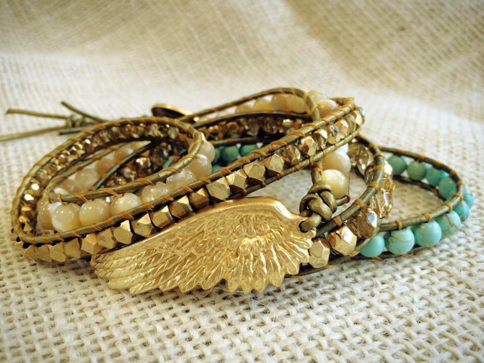 Gold Angel Wing Bracelet/belt - Etsy
