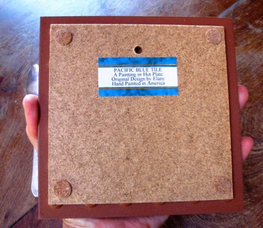 Ceramic Tile Navajo Woman Native American Indian Hand Painted Trivet ...