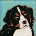 Bernese Mountain Dog Ceramic Tile Original - Etsy