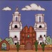 San Xavier Mission Ceramic Tile Near Tucson, Arizona - Etsy