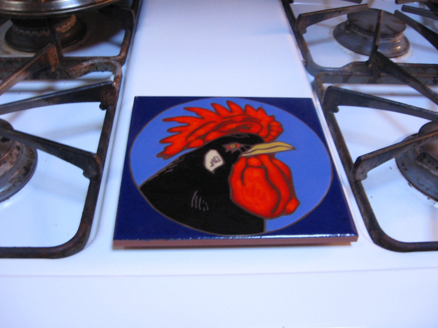 Ceramic Tile Sea Otter Hot Plate Wall Decor Kitchen Back - Etsy