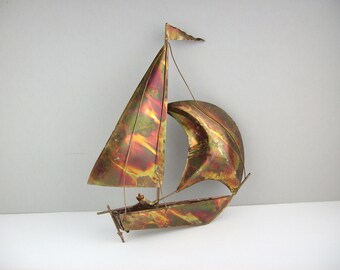 Metal sailboat | Etsy