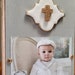 Gold Gilded Cross Frame for 5x7 Horizontal Photo Painted Distressed ...