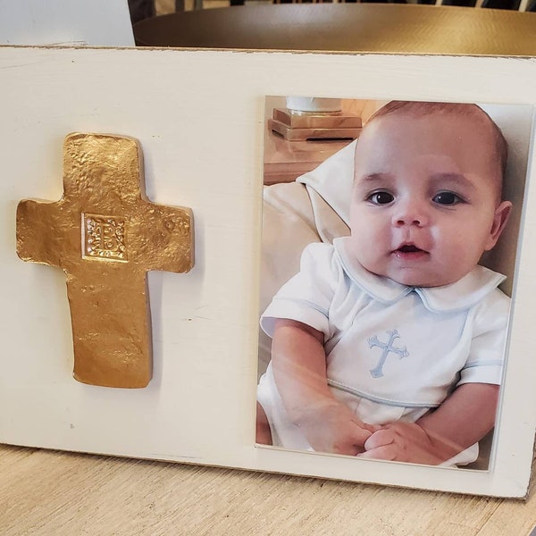 Cross Picture Frame - Etsy