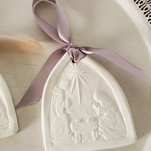 Hanging Nativity Scene Intaglio Ornament Christmas Gift - Religious ...