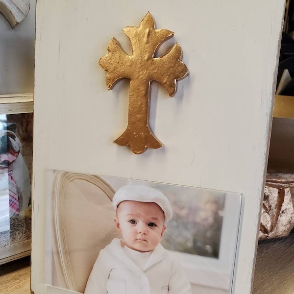 Cross Photo Frame - Etsy