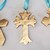 Oyster Shell Cross With Gold Gilding - Wall Decor - Gift - Etsy