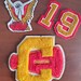 Varsity Letter Patches - Etsy