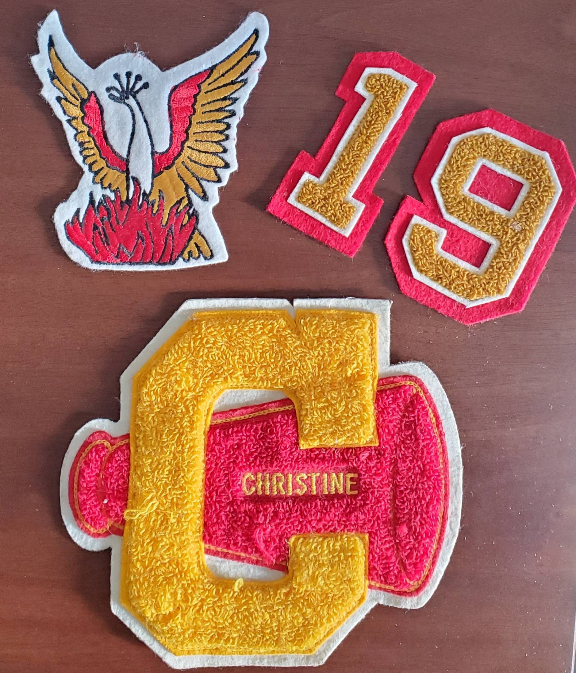 Varsity Letter Patches - Etsy