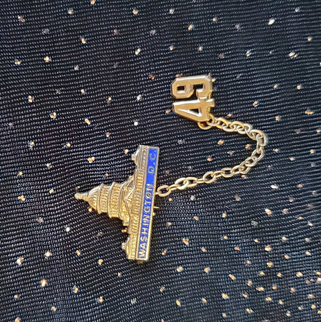 Vintage 1949 Washington DC Pin - Etsy