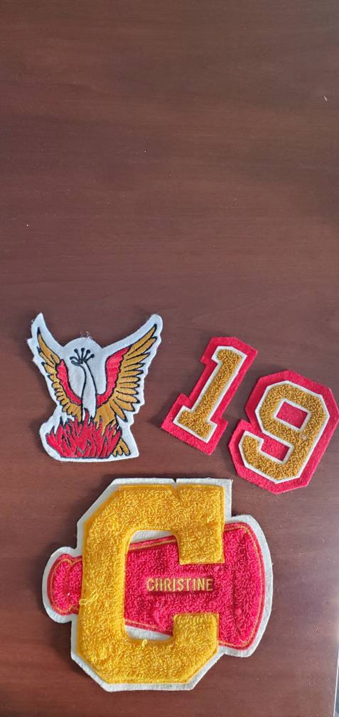Varsity Letter Patches - Etsy